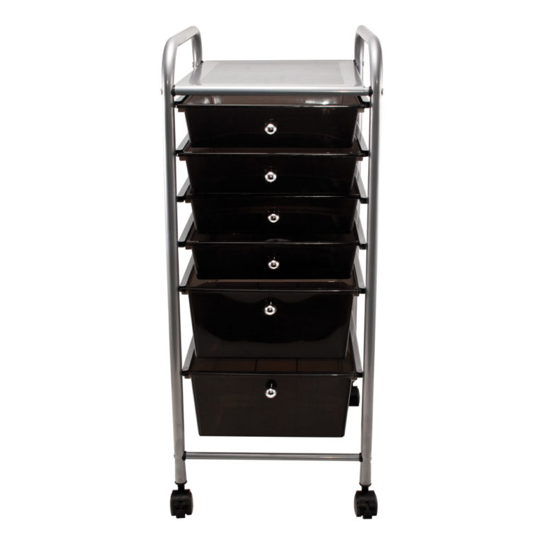 6-Drawer Rolling Cart - Storage Studios